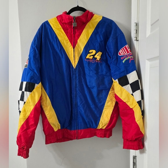 Nascar | Jackets & Coats | Jeff Gordon Nascar Blue And Red Racing ...